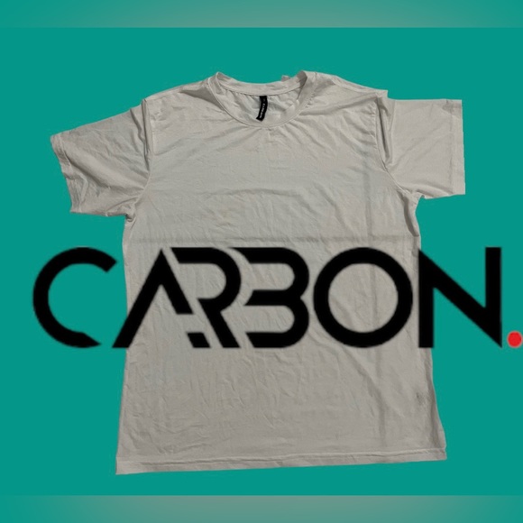 Carbon | Shirts | Carbon White Longer Length Short Sleeve Shirt | Poshmark